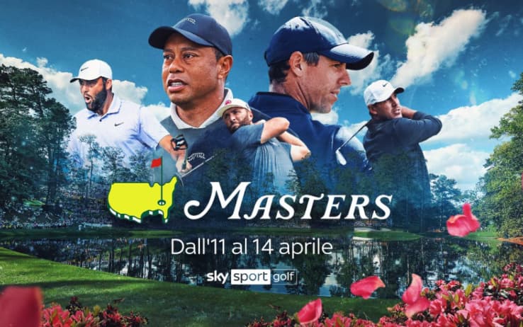 Il The Masters 2024 in diretta esclusiva su Sky Sport Golf e NOW